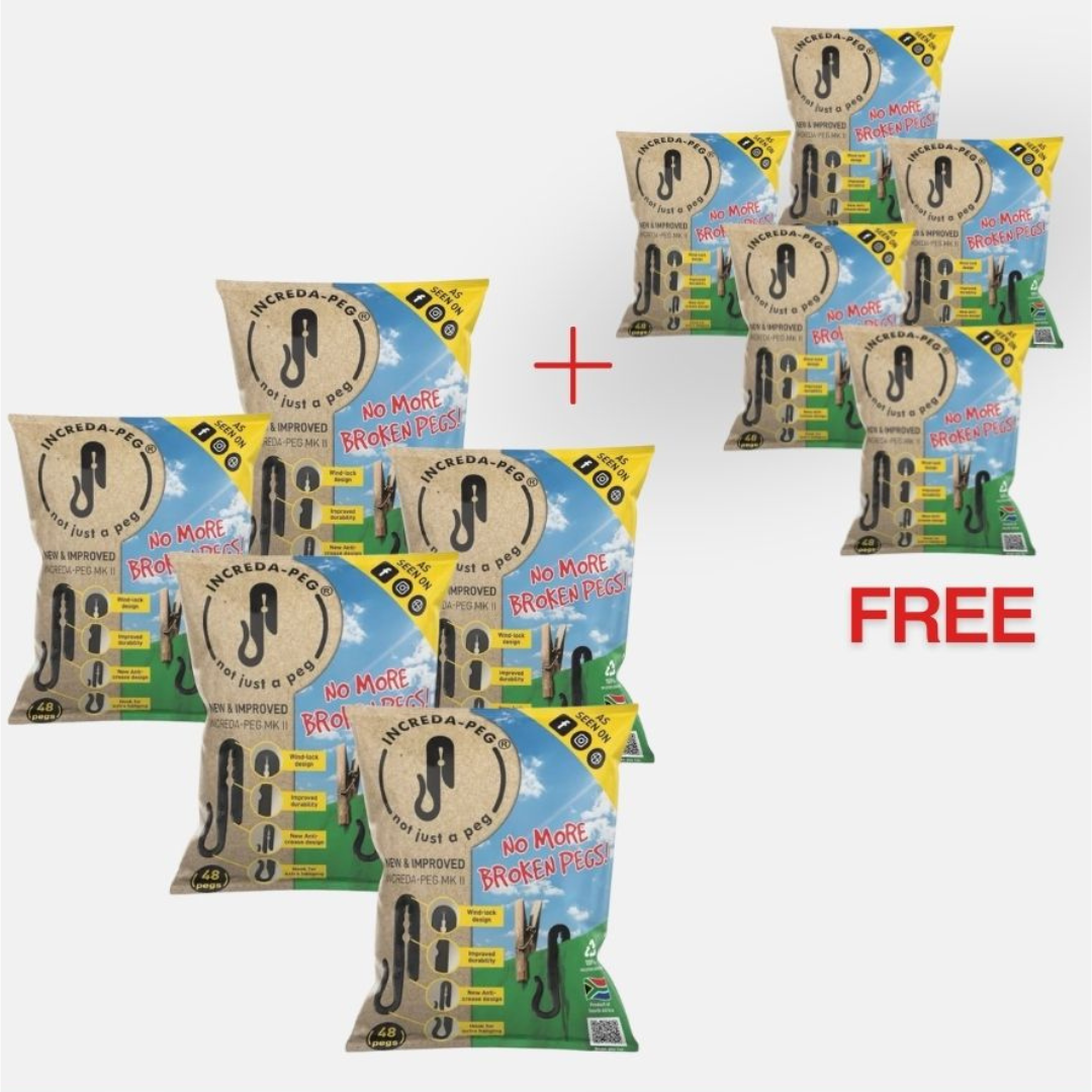 10 Pack Mega Deal [Get 5 Free Packets & Free Delivery] – Increda-Peg